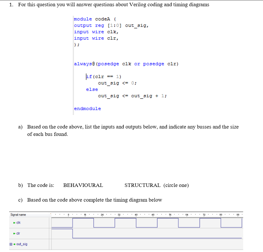 Solved 1 For This Question You Will Answer Questions About