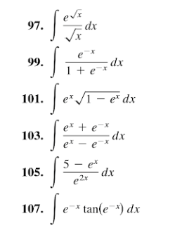 Solved Finding an Indefinite Integral In Exercises 91-108, | Chegg.com