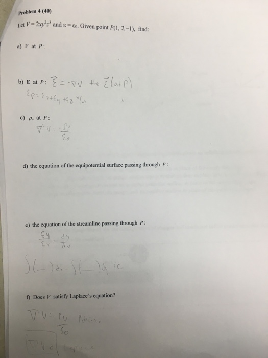 Solved Let V = 2xy^2z^3 and element of = element of_0 Given | Chegg.com