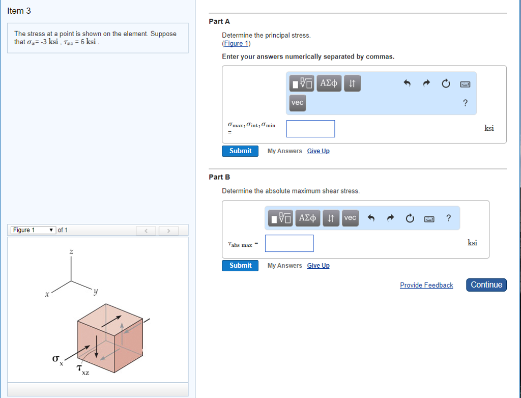 Solved The Stress At A Point Is Shown On The Element Chegg solved-the-stress-at-a-point-is-shown-on-the-element-chegg