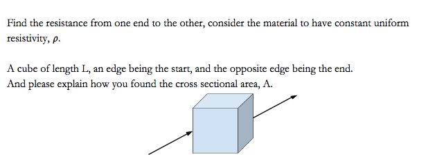 Solved Find the resistance from one end to the other, | Chegg.com