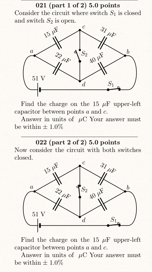 Solved See the figure below: Consider the circuit where | Chegg.com
