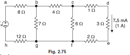 Solved Example 2.45. For the ladder network shown in Fig | Chegg.com