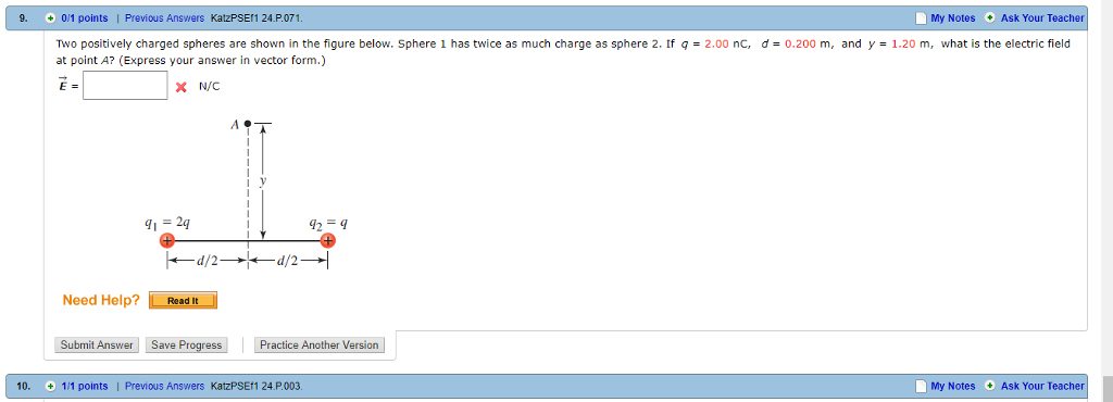 Solved Two positively charged spheres are shown in the | Chegg.com Solved Two positively charged spheres are shown in the | Chegg.com