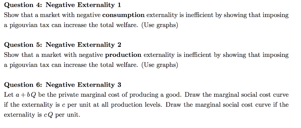 Solved Show that a market with negative consumption | Chegg.com