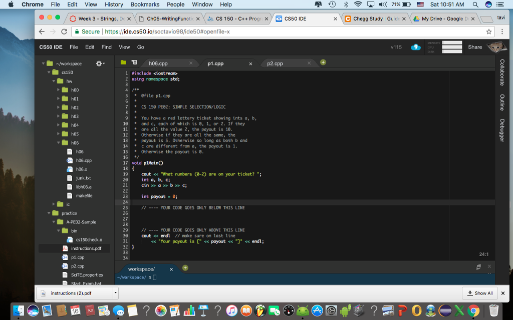 Solved soo I have a practice test on tuesday and i need help | Chegg.com