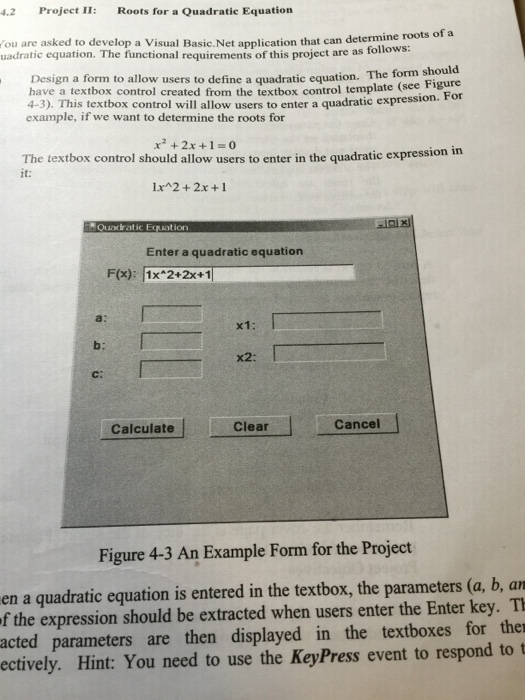 Solved I need help with this Visual Basic application. I | Chegg.com