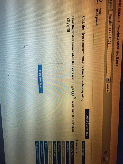 Solved Click the draw structure button to launch the drawing | Chegg.com
