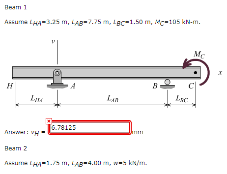 Solved For the beams and loadings shown, determine the beam | Chegg.com