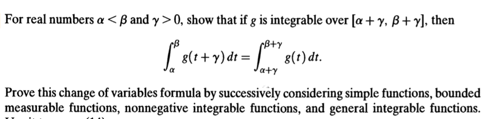 Solved For real numbers alpha 0, show | Chegg.com