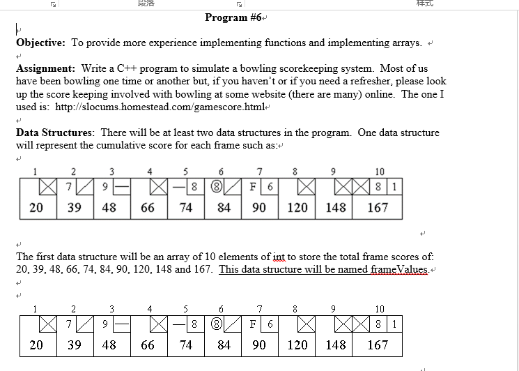 Program #8- Objective: To provide more experience | Chegg.com
