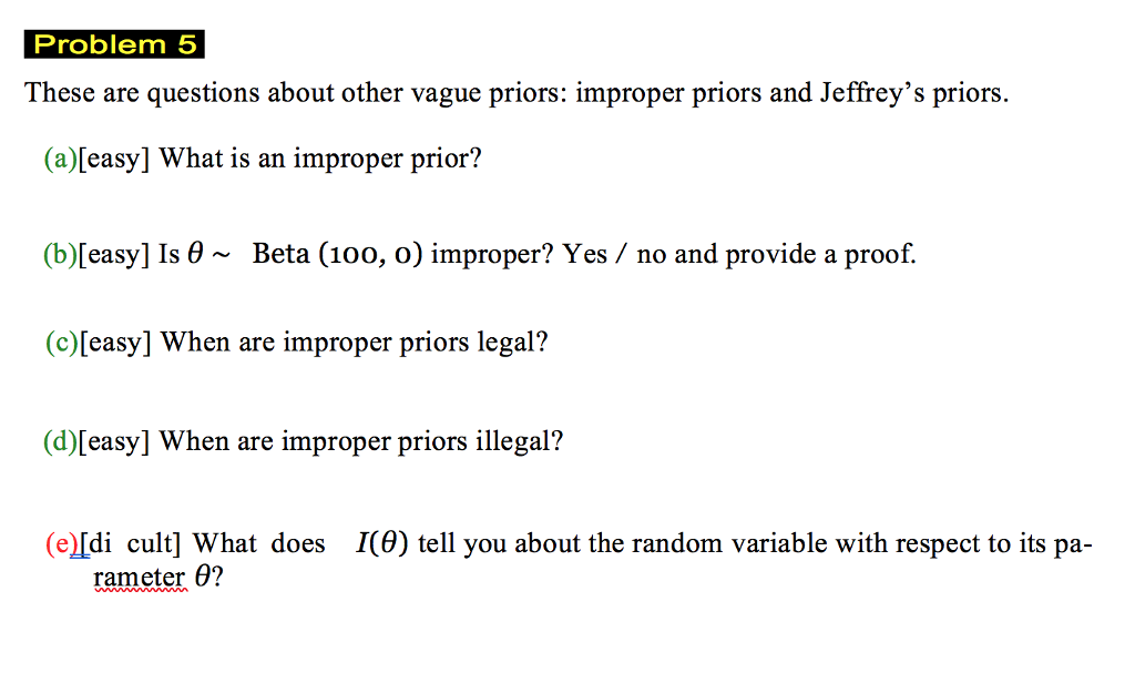 Solved Problem 5 These are questions about other vague | Chegg.com