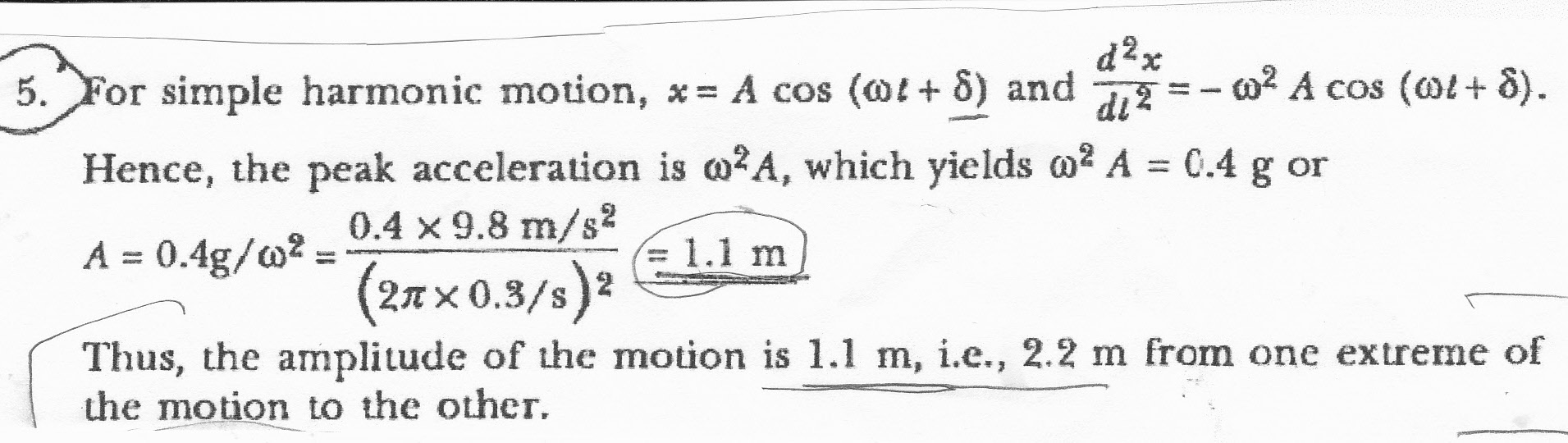 Solved a particle moves back and forth along the x axis | Chegg.com