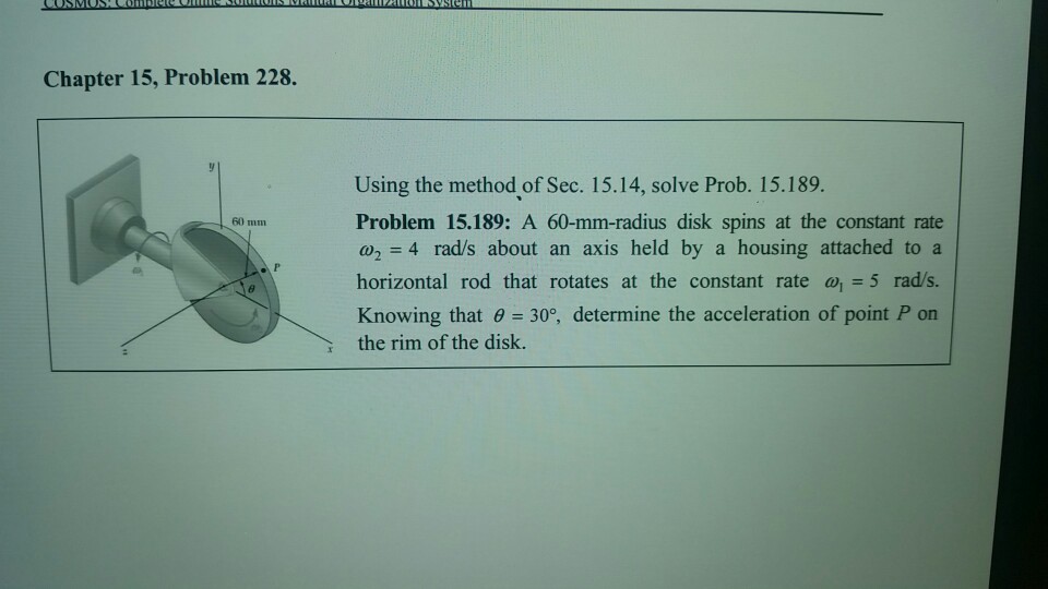 Solved Chapter 15, Problem 228. Using the method of Sec. | Chegg.com