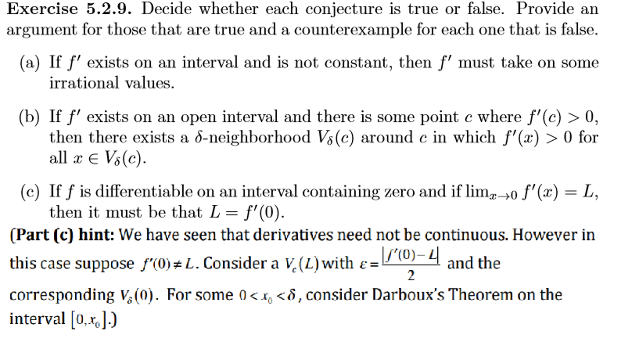 Decide whether each conjecture is true or false. | Chegg.com