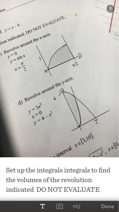 Solved Revolve around the x-axis. y =0 y = sin x x = Pi | Chegg.com