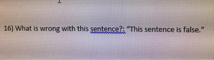 Solved What is wrong with this sentence?: "This sentence is | Chegg.com