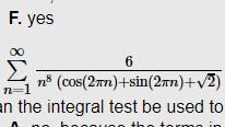 Solved For each of the following series, indicate whether | Chegg.com