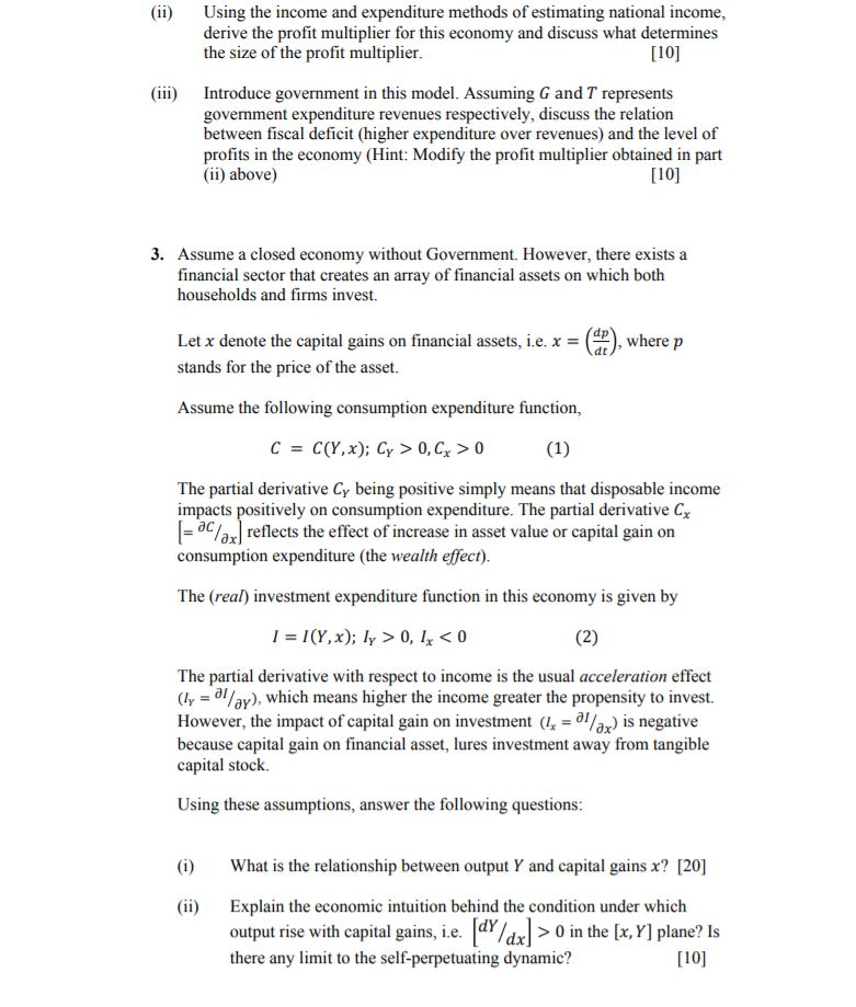 Solved EC3102: Macroeconomics and public policy 2017/18: | Chegg.com