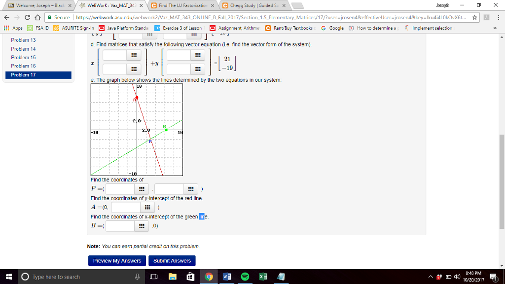 Solved Welcome, Joseph-Blac, WeBWorK : Vaz MAT 34 x G Find | Chegg.com