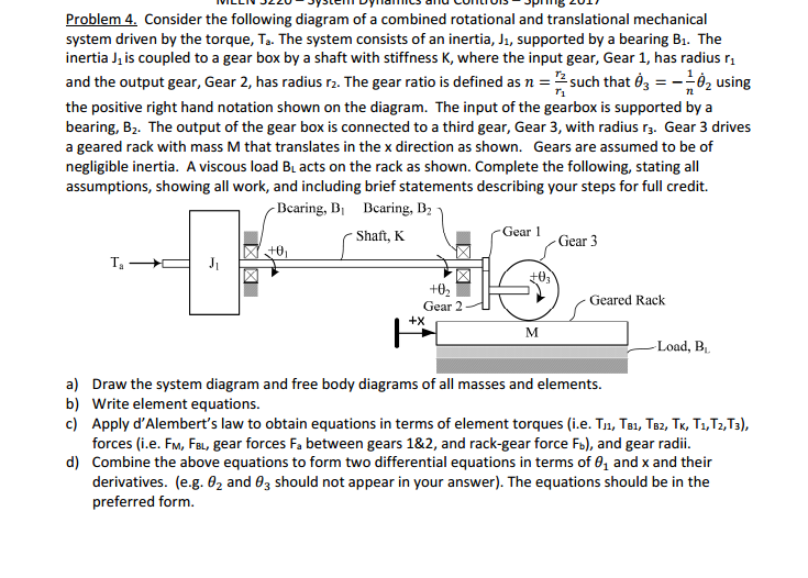 Solved Consider the following diagram of a combined | Chegg.com