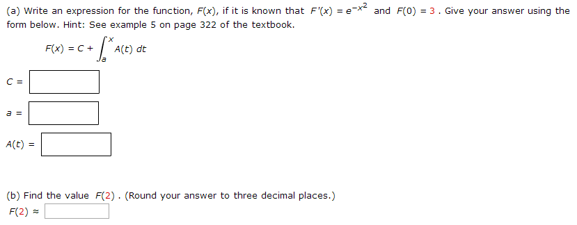 Solved The error function, erf(x), is defined by the | Chegg.com