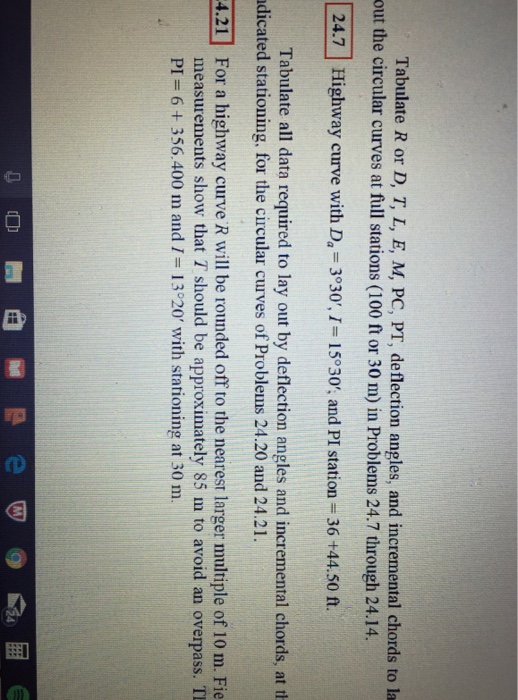 Solved Tabulate R or D, Tt L, E, M, PC, PT, deflection | Chegg.com