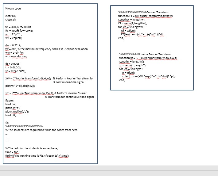 Solved x(t)-e-10"u(t) 0 to 0.2 (s) t -300 .2n fe-300 | Chegg.com