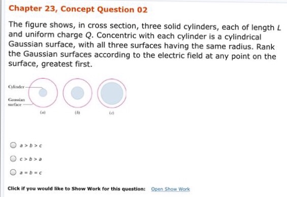 Solved The figure shows, in cross section, three solid | Chegg.com
