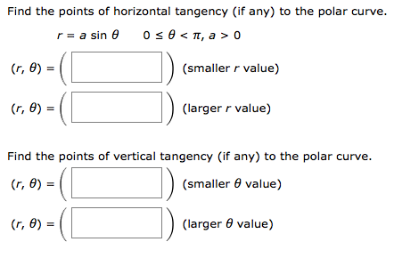 Solved Find the points of horizontal tangency (if any) to | Chegg.com