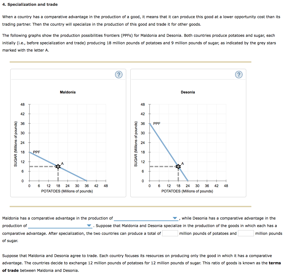 Maldonia Has a Comparative Advantage in the Production of - Jovan-has ...