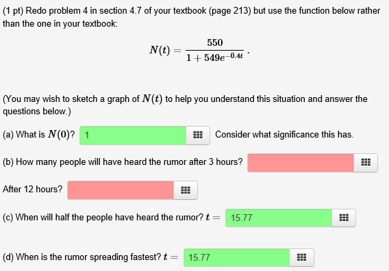 Solved Redo problem 4 in section 4.7 of your textbook (page | Chegg.com