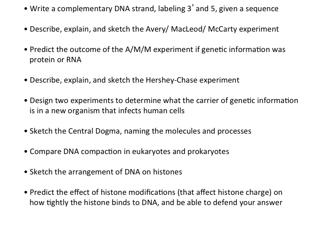 Solved Write a complementary DNA strand, labeling 3' and 5, | Chegg.com