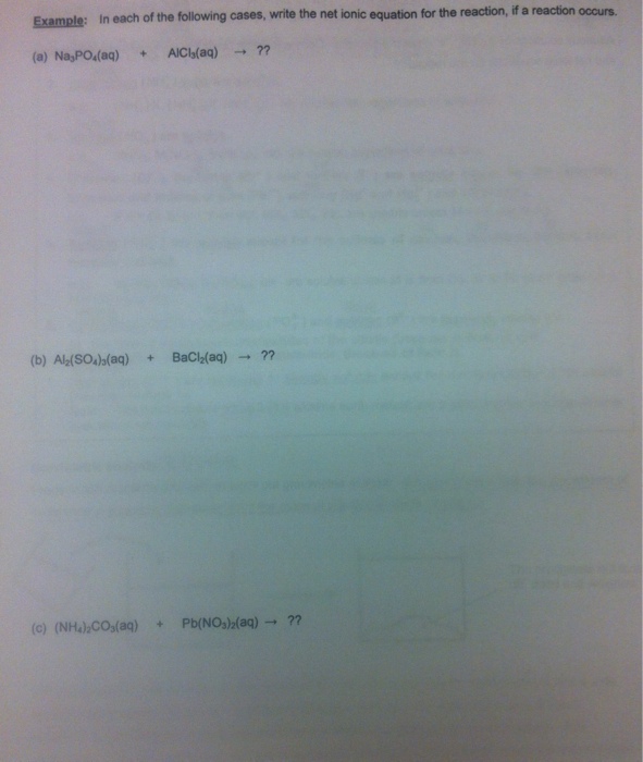 Solved ple: in each of the following cases, write the net | Chegg.com