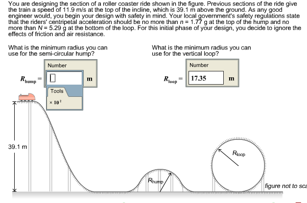 Solved Designing rollercoaster | Chegg.com