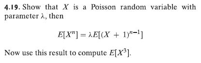 Solved Show that X is a Poisson random variable with | Chegg.com