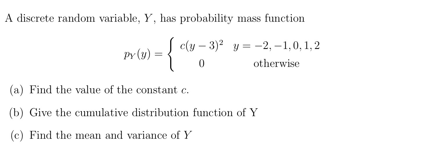 cumulative distribution function vs probability mass function