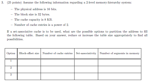 Solved Assume the following information regarding a 2-level | Chegg.com
