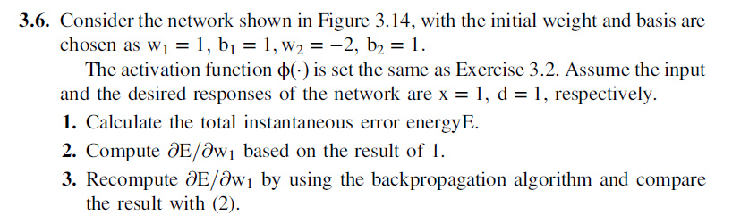 Solved Activation function from 3.2 phi (v) = 1/1 + exp(-v) | Chegg.com