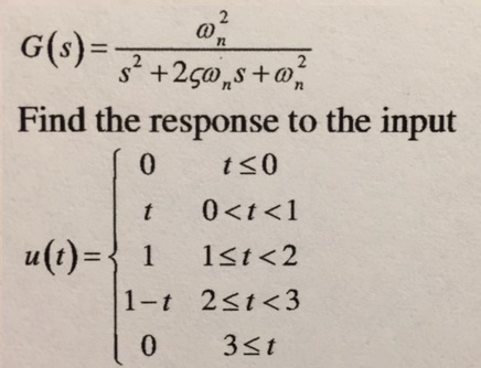 Solved Consider the system described by transfer function | Chegg.com