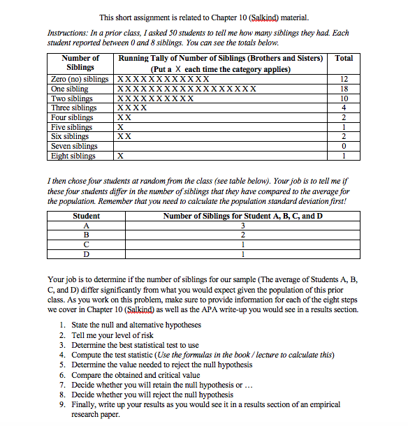 Solved This short assignment is related to Chapter 10 | Chegg.com