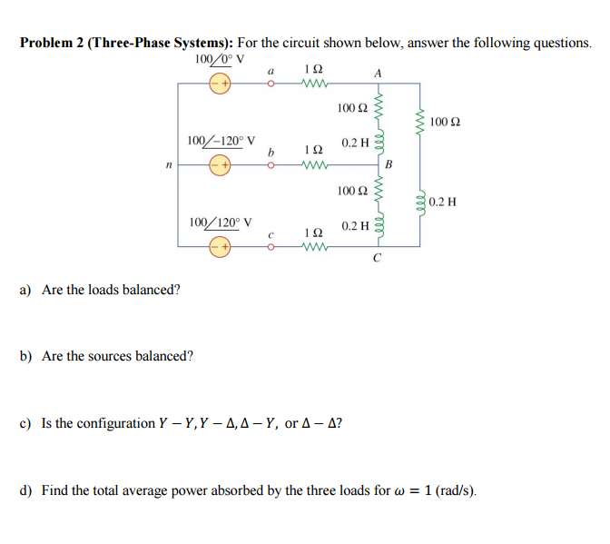 Solved For the circuit shown below, answer the following | Chegg.com