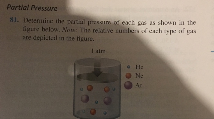 Solved Determine the partial pressure of each gas as shown | Chegg.com