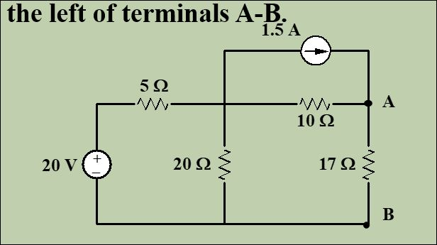 Solved How to I find Vth Rth and Vab in this circuit. | Chegg.com