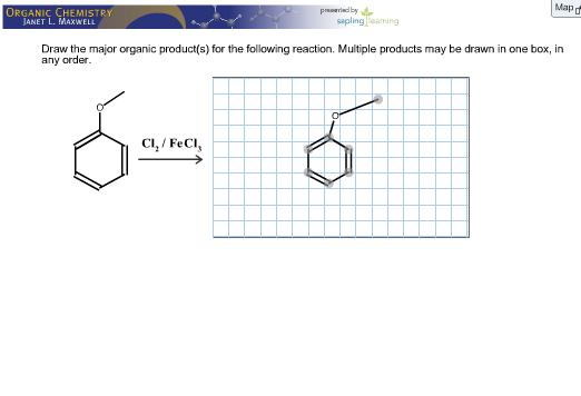 Solved Draw the major organic product(s) for the following | Chegg.com