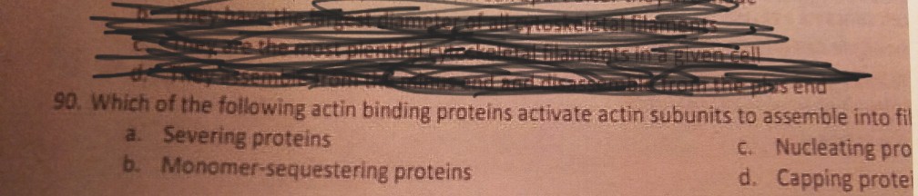 Solved CELL BIO: Please answer as many as you can. I need | Chegg.com