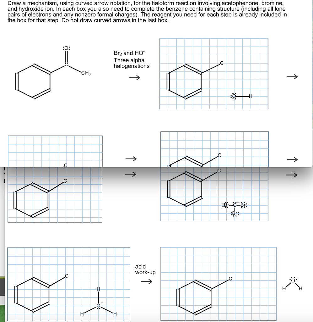 Solved Draw a mechanism, using curved arrow notation, for | Chegg.com