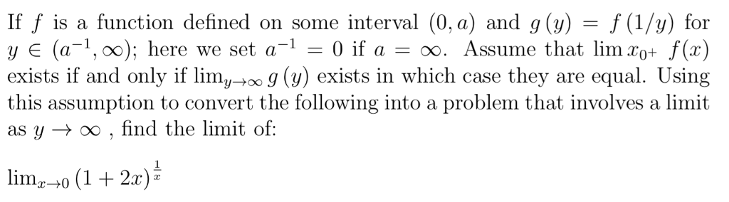 Solved: Lf F Is A Function Defined On Some Interval (0, A)... | Chegg.com