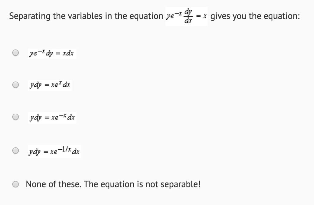 Solved the variables in the equationives you the equation: | Chegg.com