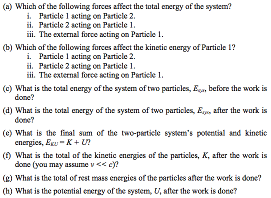 Solved Two particles of masses m1 and m2 are initially at | Chegg.com